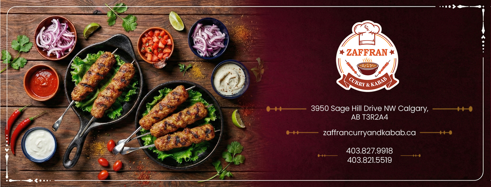 Best Indian Restaurant in Sage Hill Calgary | Zaffran Kitchen